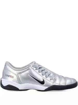 Nike Total 90 Quilted Lace-up Sneakers - Silver