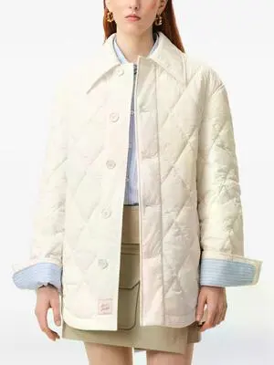 AMI Paris Padded Jacket With Galalithe Buttons