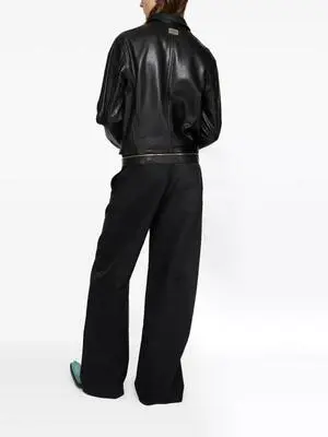 Acne Studios Leather Biker Jacket