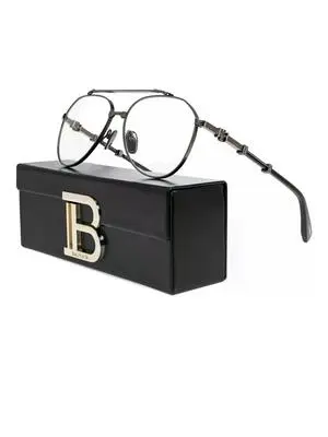 Balmain Pilot Frame Sunglasses - Grey