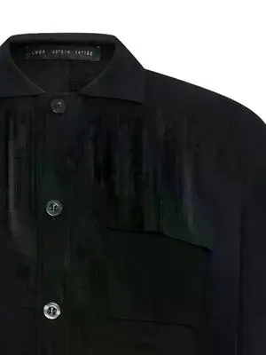 LOW BRAND Buttoned Flap-pocket Cardigan