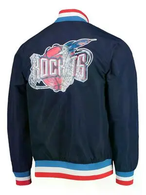 Mitchell & Ness Houston Rockets Logo Detail Jacket
