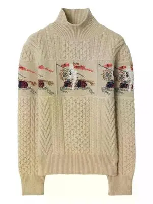 Burberry Aran-knit Sweater