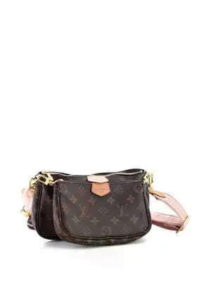 LOUIS VUITTON Multi Pochette Accessoires Monogram Canvas Crossbody Bag
