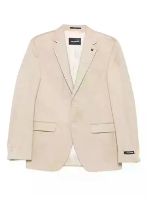 Karl Lagerfeld Notched-lapel Blazer - Neutrals