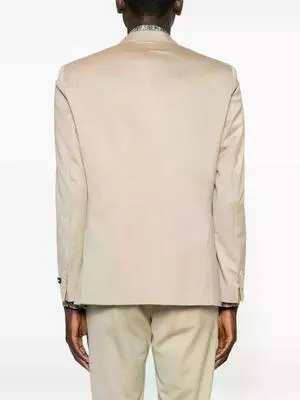 Karl Lagerfeld Notched-lapel Blazer - Neutrals