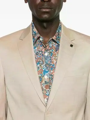 Karl Lagerfeld Notched-lapel Blazer - Neutrals