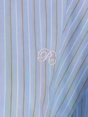 ROTATE BY BIRGER CHRISTENSEN Striped Button-down Shirt