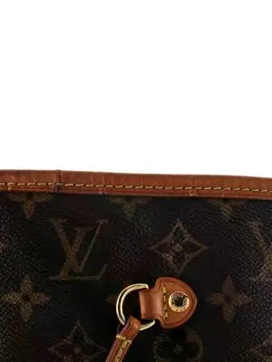 LOUIS VUITTON Neverfull Mm Monogram Canvas Tote Bag - Brown