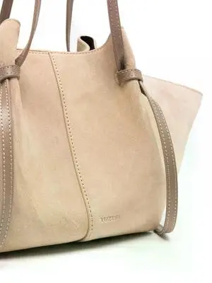 Yuzefi Large Mochi Suede Tote Bag - Brown