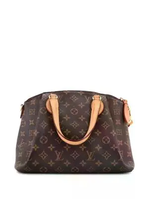 LOUIS VUITTON Rivoli Handbag Monogram Canvas Pm Satchel - Brown