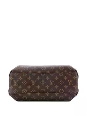 LOUIS VUITTON Rivoli Handbag Monogram Canvas Pm Satchel - Brown