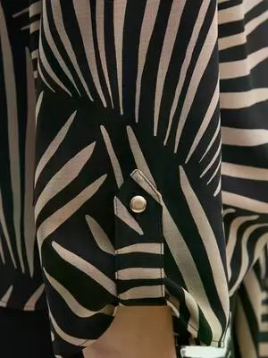 Joseph Ribkoff Geometric-pattern Shirt