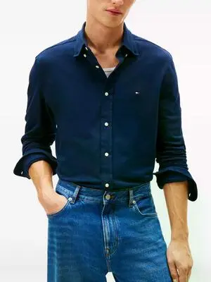 Tommy Hilfiger Long-sleeved Shirt - Blue