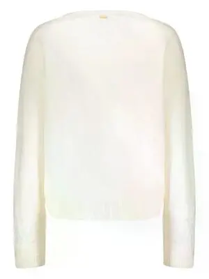 Herno Crew-neck Cropped Sweater