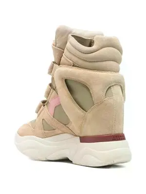 Isabel Marant Étoile Touch-straps Platform Ankle Boots