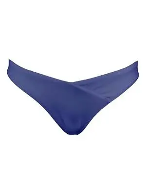 CAHA CAPO DUBAI Twisted-design Bikini Bottom - Blue