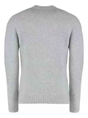 MOORER Textured Crew-neck Sweater