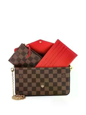 LOUIS VUITTON Felicie Pochette Damier