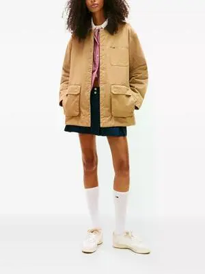 Tommy Hilfiger Corduroy-collar Jacket - Neutrals