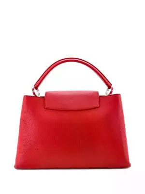 LOUIS VUITTON Capucines Mm Satchel - Red