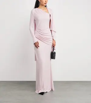 SELF-PORTRAIT Jersey Maxi Dress