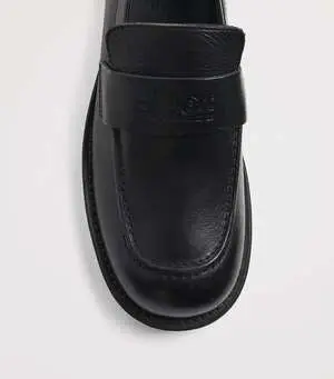 MAISON MARGIELA Leather City Biker Loafers