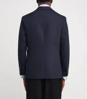Eton Wool-blend Tech Blazer
