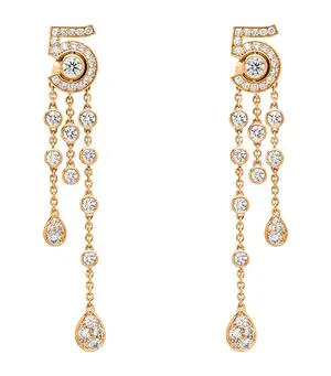 Chanel Eternal N°5 Transformable Earrings - Beige
