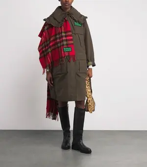 Barbour X Ganni Waterproof Parka Coat
