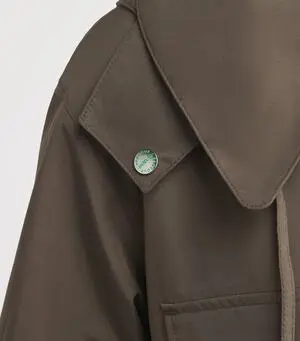 Barbour X Ganni Waterproof Parka Coat