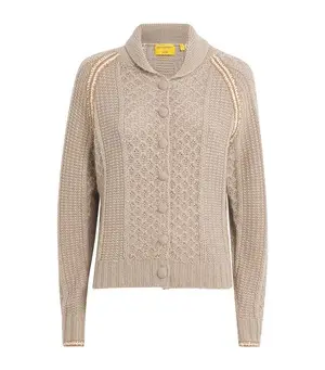 Guest In Residence Wool-cashmere Marlowe Cardigan - Brown