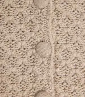 Guest In Residence Wool-cashmere Marlowe Cardigan - Brown