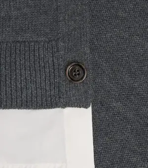 MAISON MARGIELA Wool Varsity Cardigan