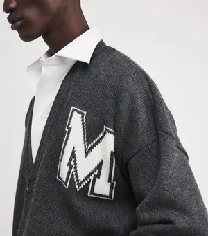 MAISON MARGIELA Wool Varsity Cardigan