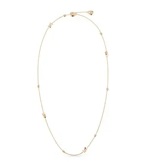 Chanel Yellow Gold And Diamond Les Infinis De N°5 Transformable Long Necklace - Beige