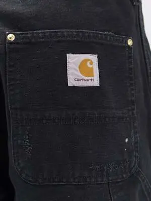 Carhartt Work In Progress Double Knee Denim Trousers - Black