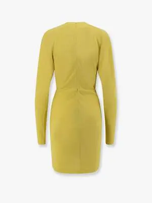 Stella McCartney Sustainable Viscose Dress - Yellow