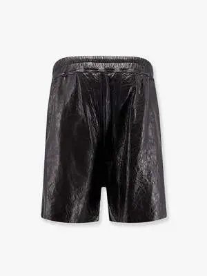 Rick Owens Leather Shorts