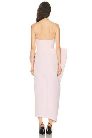 Givenchy Long Bustier Bow Dress