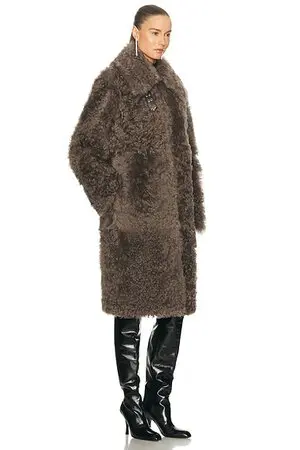Helmut Lang Shearling Coat