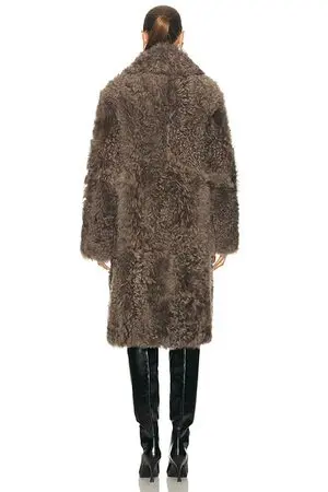 Helmut Lang Shearling Coat