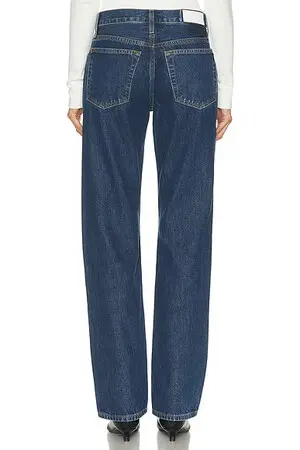 RE/DONE 90's Mid Rise Loose Jeans - Rustic Idigo