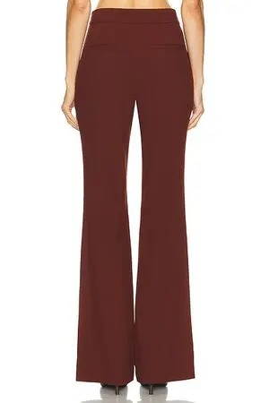 A.L.C. Sophie Ii Flare Pant - Rust