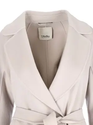 Max Mara Arona Virgin Wool Coat - Gray