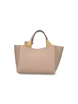 TOD'S T-timeless Mini Tote Bag - Beige