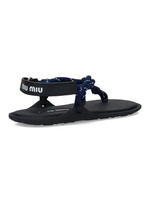 Miu Miu Rivière Thong Sandals
