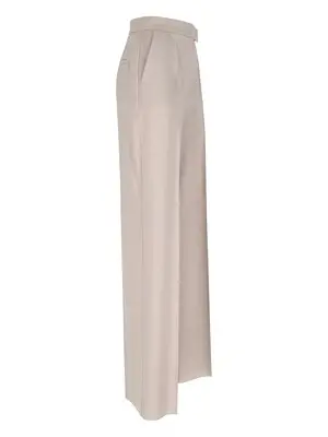 Max Mara Tailored Wool Blend Straight Leg Pants