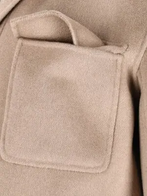 Max Mara Virgin Wool Fiero Jacket - Brown