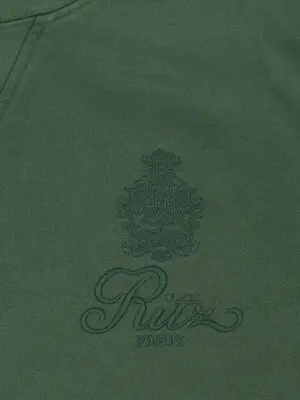 FRAME Ritz Crew Neck Sweatshirt - Green